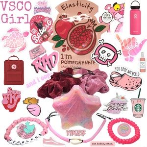 Other | Vsco Girl 14 Piece Shades Of Pink Boxed Gift Set | Poshmark